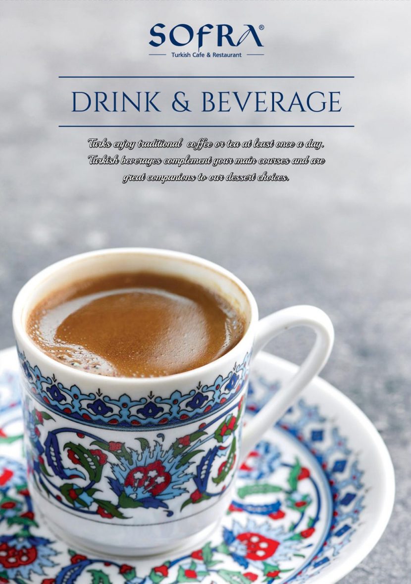MENU – Sofra Turkish Cafe & Restaurant