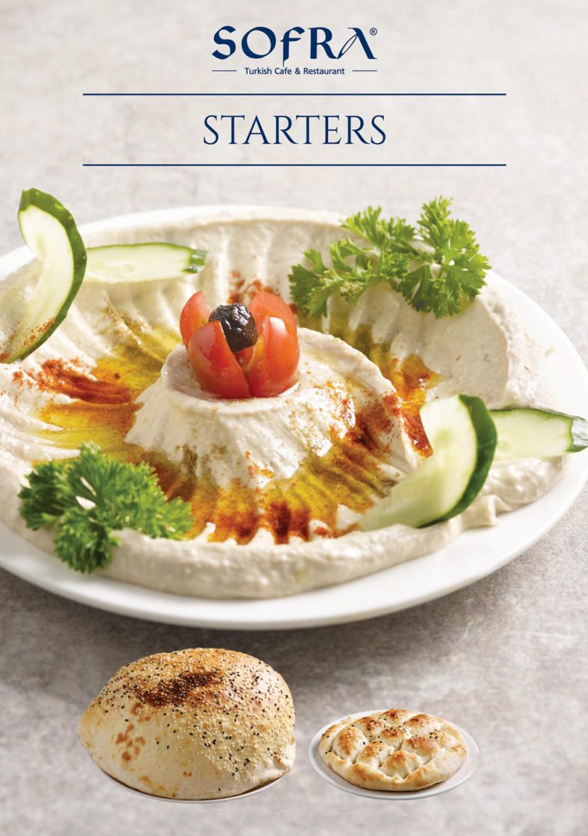 MENU – Sofra Turkish Cafe & Restaurant